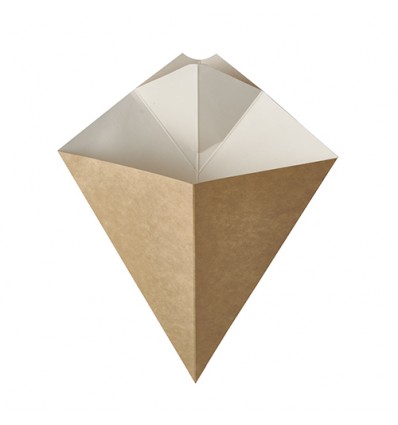 Ambalaje pentru cartofi prăjiți 150gr Craft (50 buc) - Global Bar